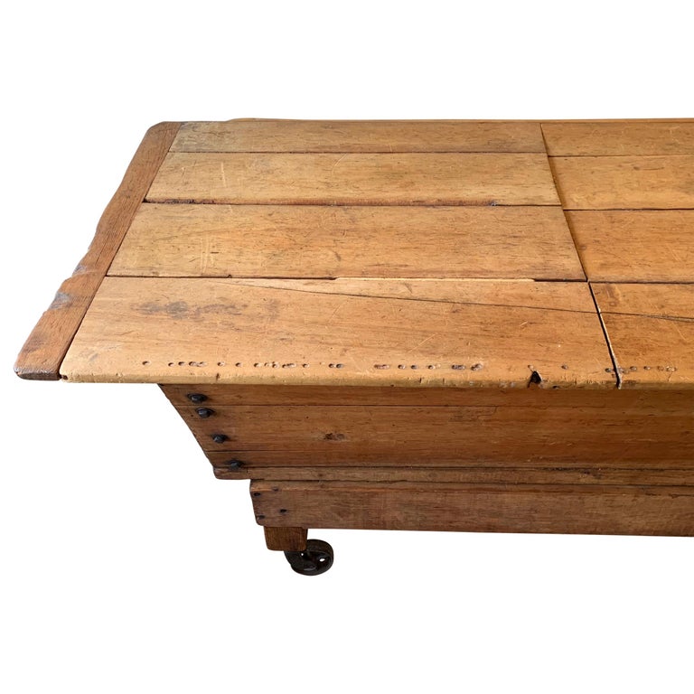 19th Century American Dough Table at 1stDibs | dough table for sale