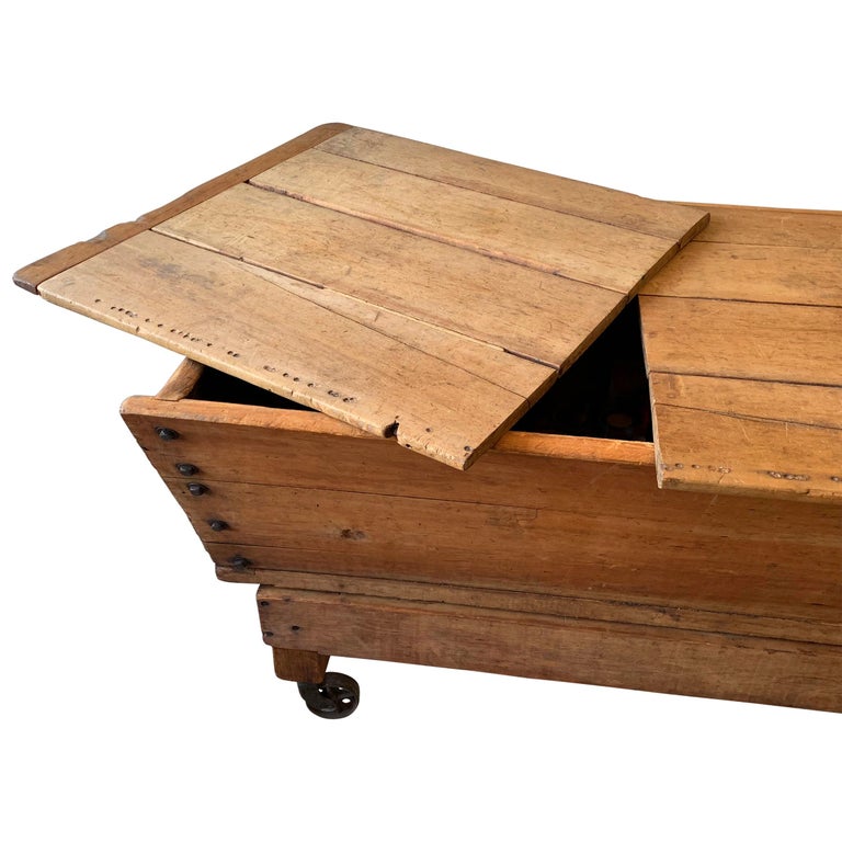 19th Century American Dough Table at 1stDibs | dough table for sale