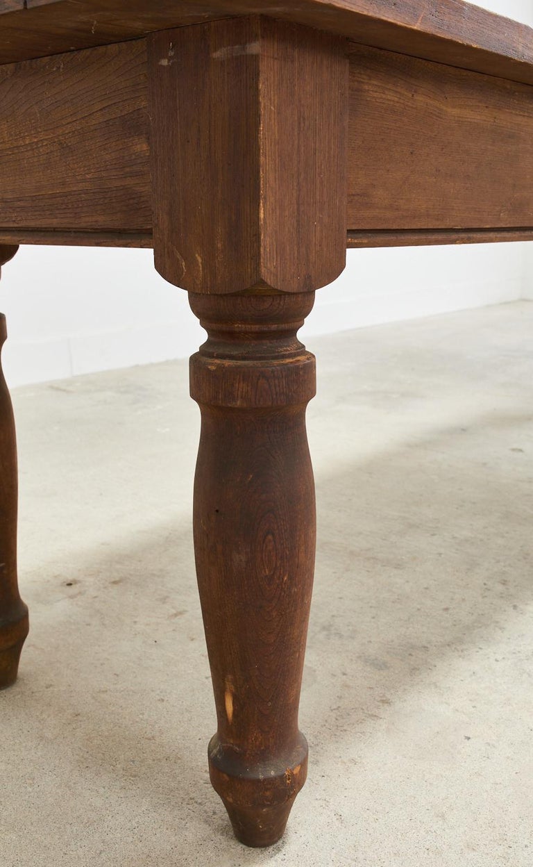 19th Century American General Store Farmhouse Work Table For Sale at ...