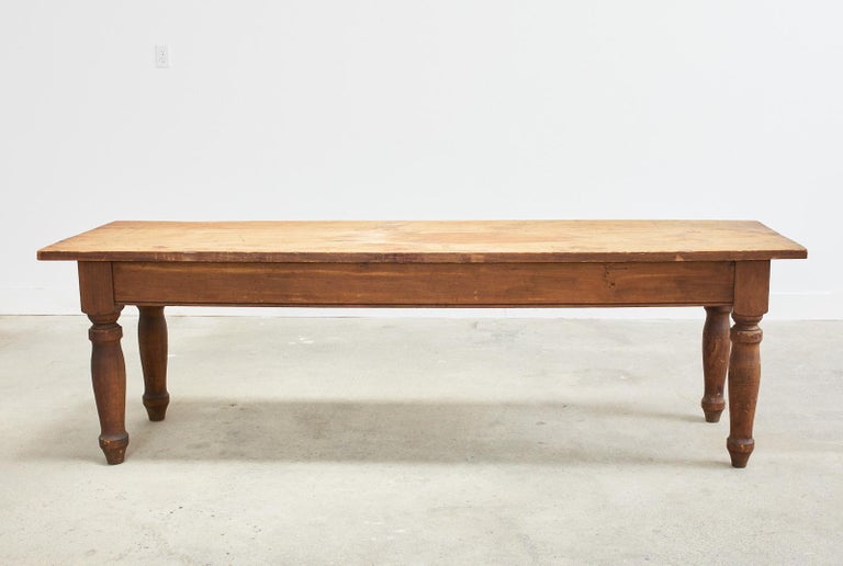 19th Century American General Store Farmhouse Work Table For Sale at ...