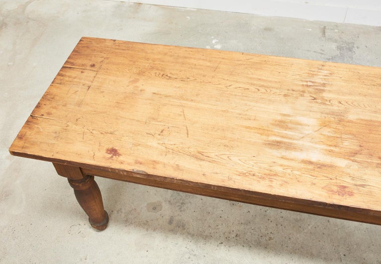19th Century American General Store Farmhouse Work Table For Sale at ...