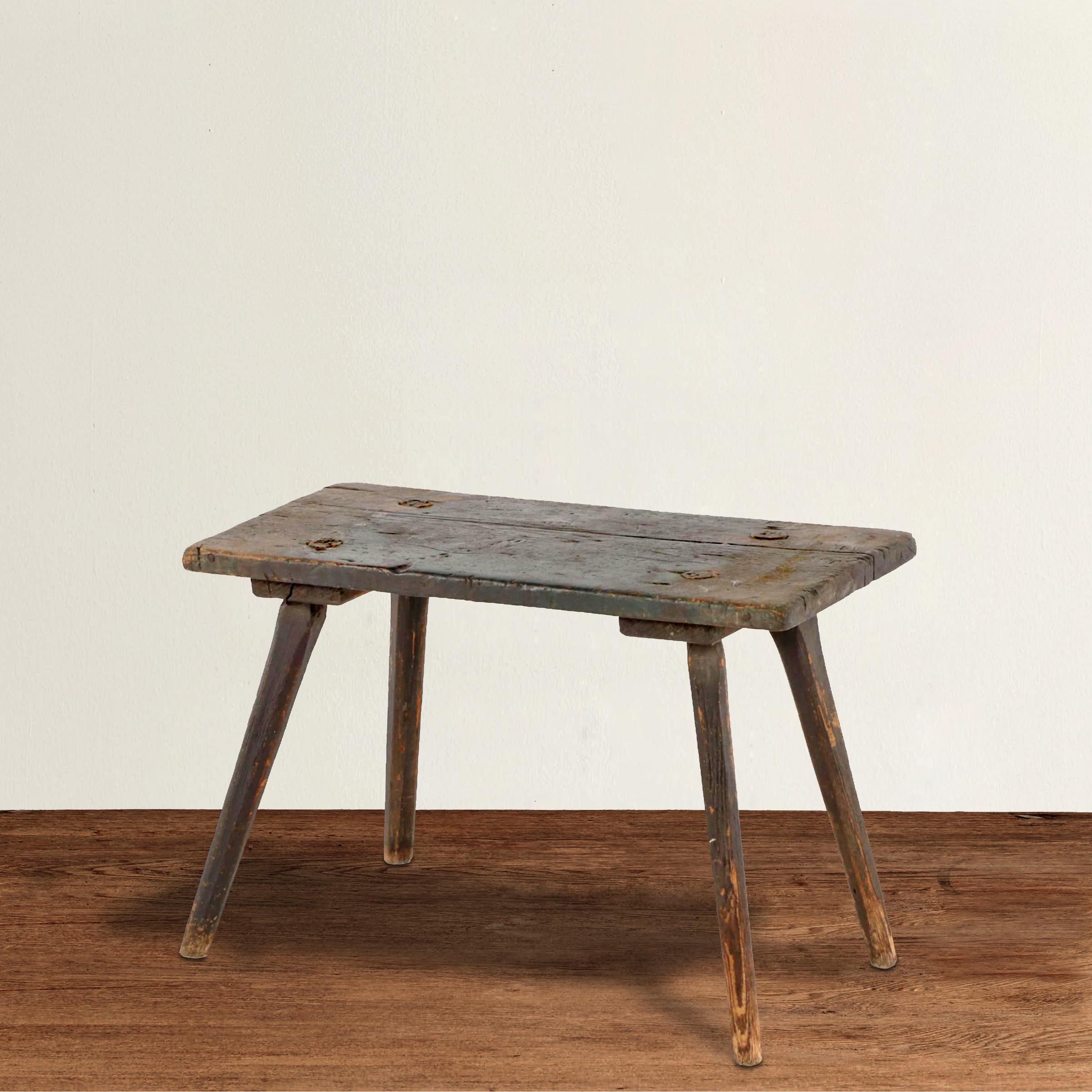 19th Century American Primitive Table at 1stDibs