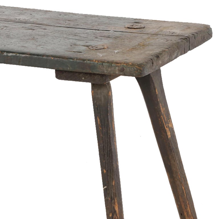 19th Century American Primitive Table at 1stDibs