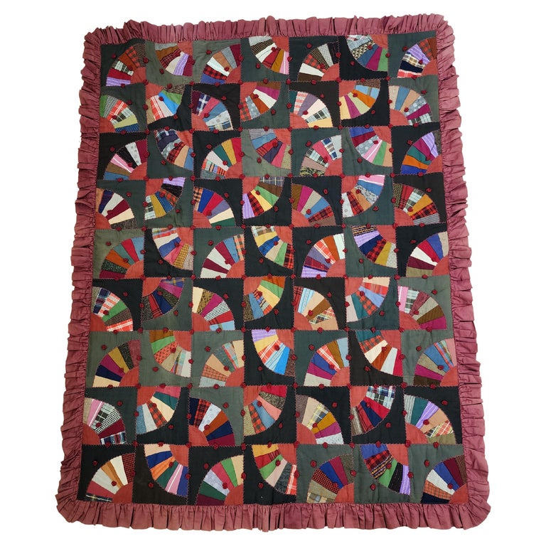19th Century American Quilt For Sale at 1stDibs