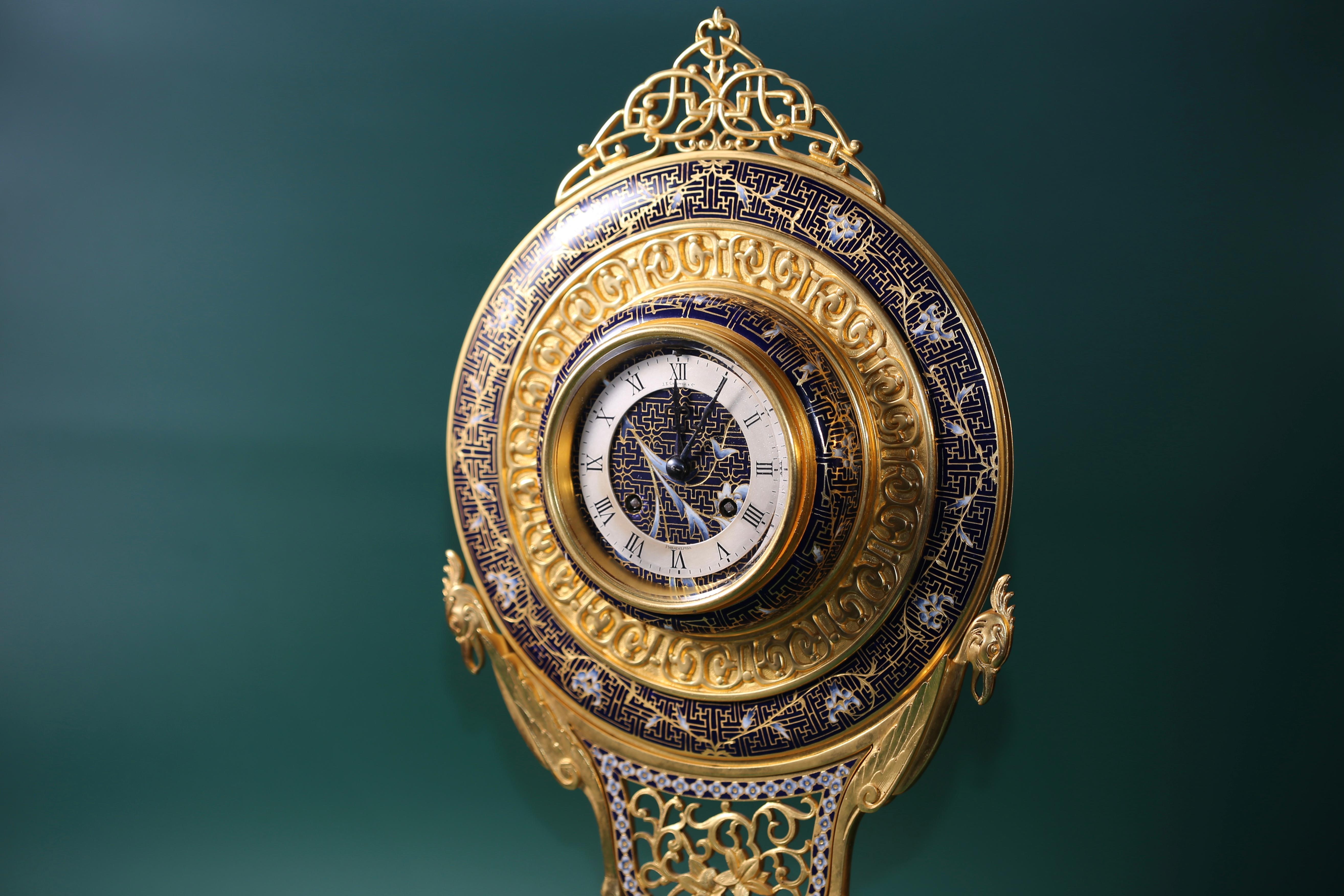 19th Century American Standing Clock by J.E Caldwell and Co For Sale at ...