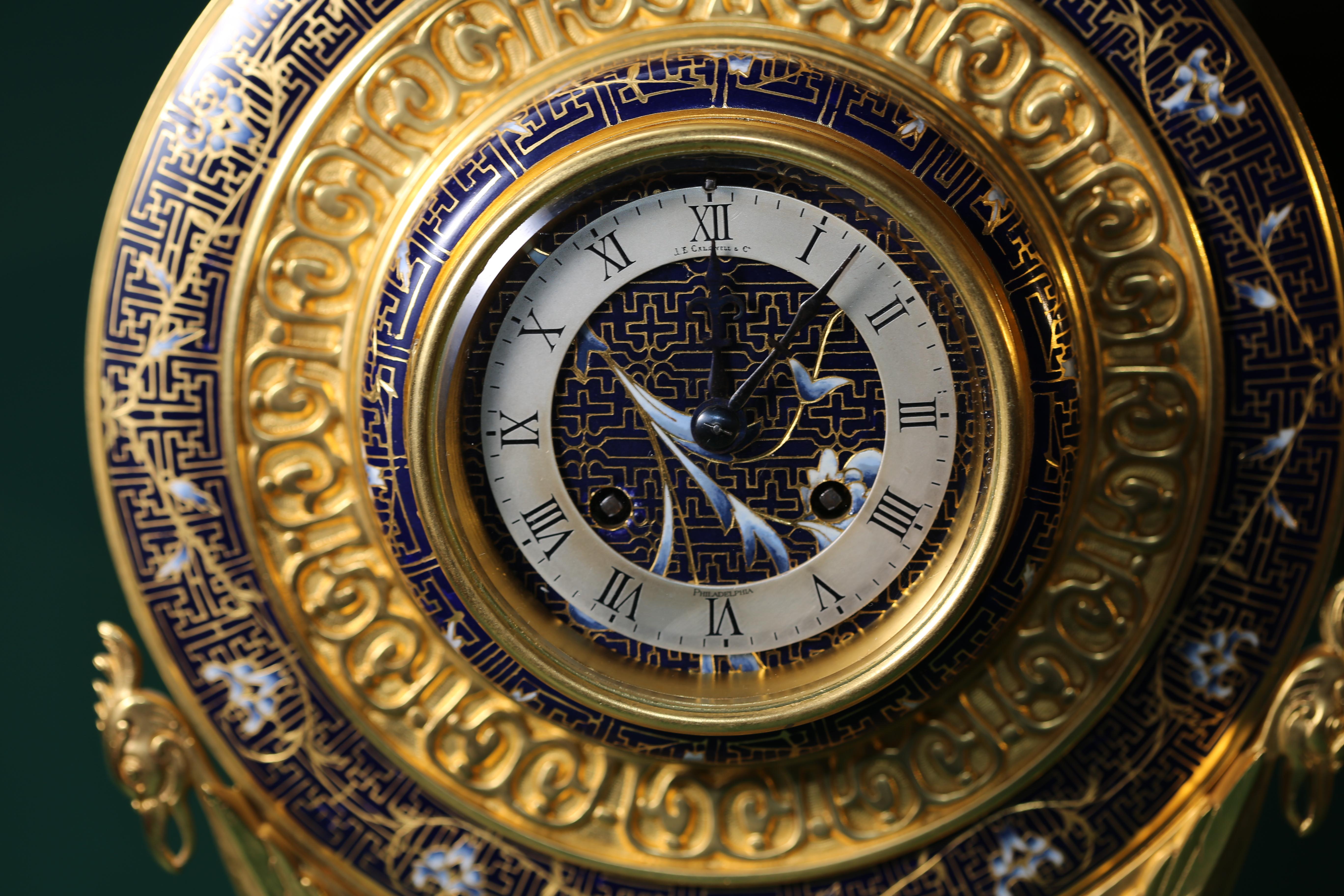 19th Century American Standing Clock by J.E Caldwell and Co For Sale at ...