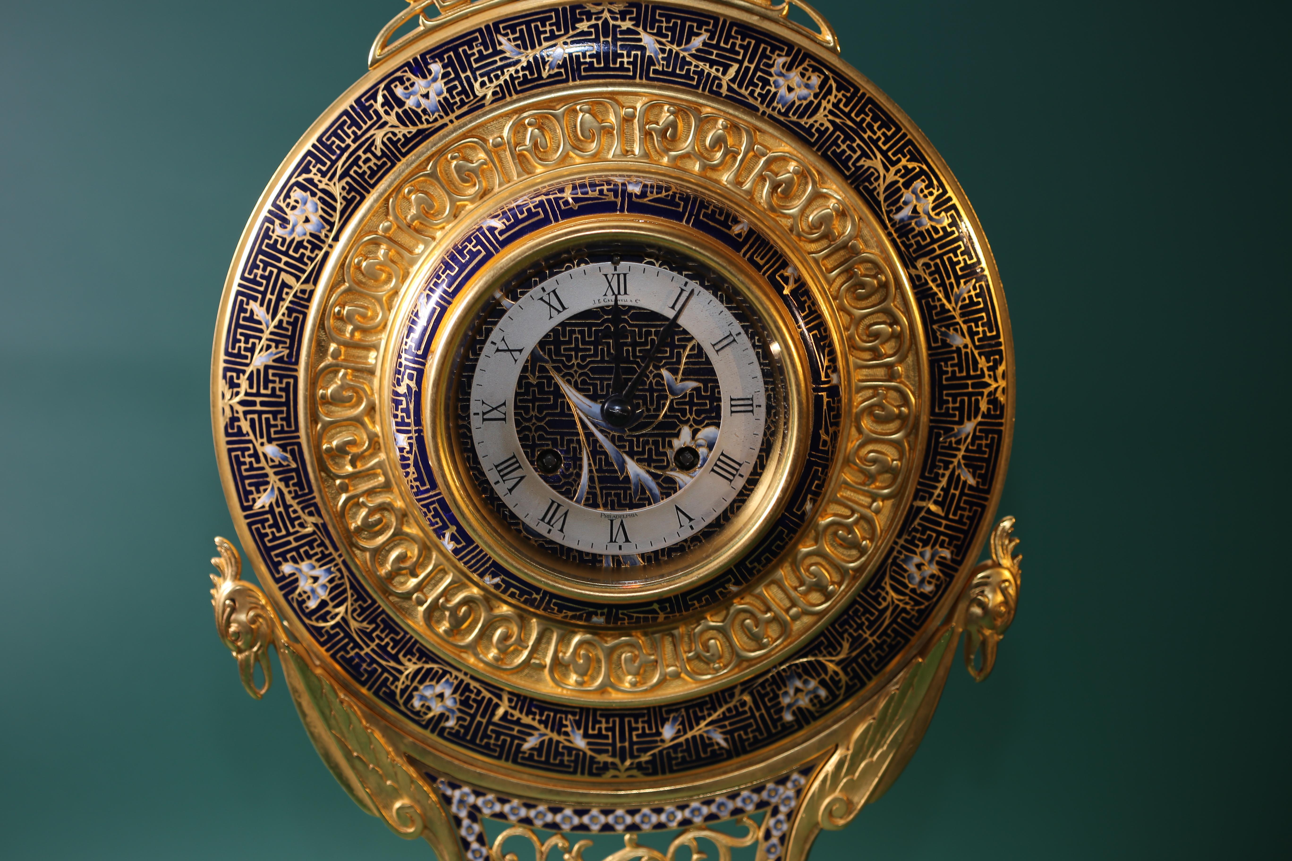 19th Century American Standing Clock by J.E Caldwell and Co For Sale at ...