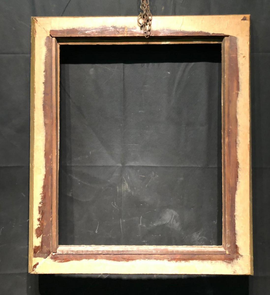 19th Century an Antique Empire Period Giltwood Frame For Sale at 1stDibs