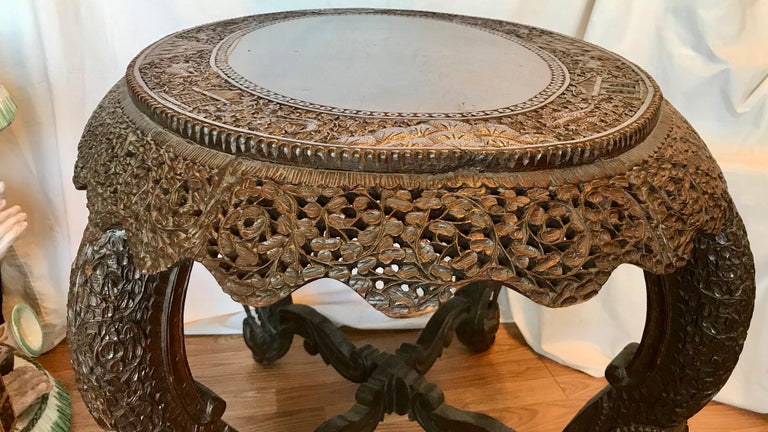 19th Century Anglo, Indian Center Table at 1stDibs
