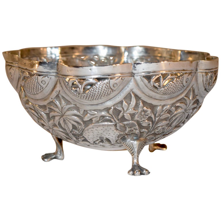 19th Century Anglo-Indian silver Bowl at 1stDibs | indian bowls, silver ...