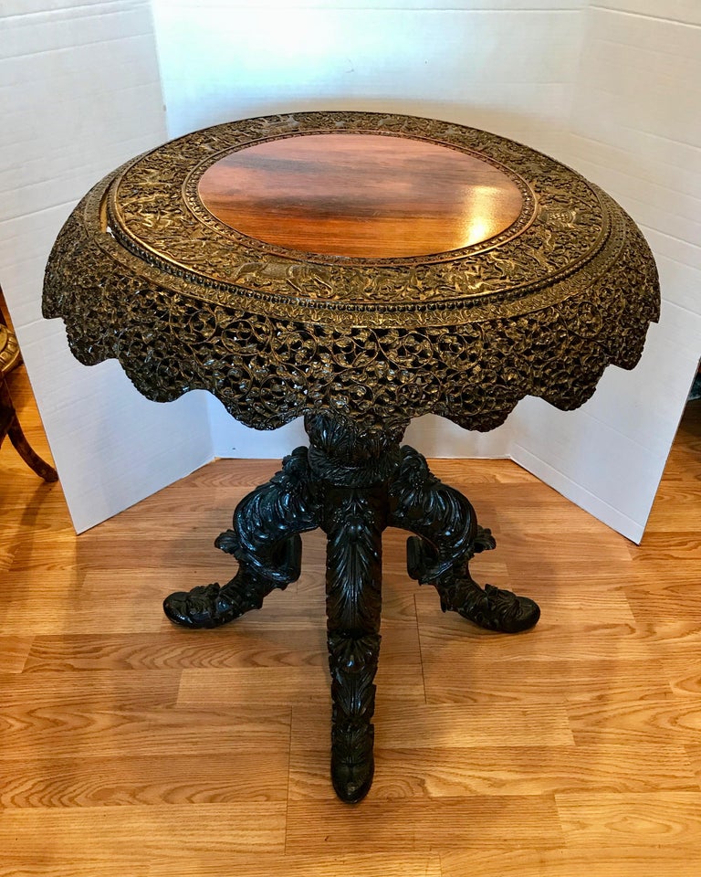 19th Century Anglo, Indian Tea Table at 1stDibs