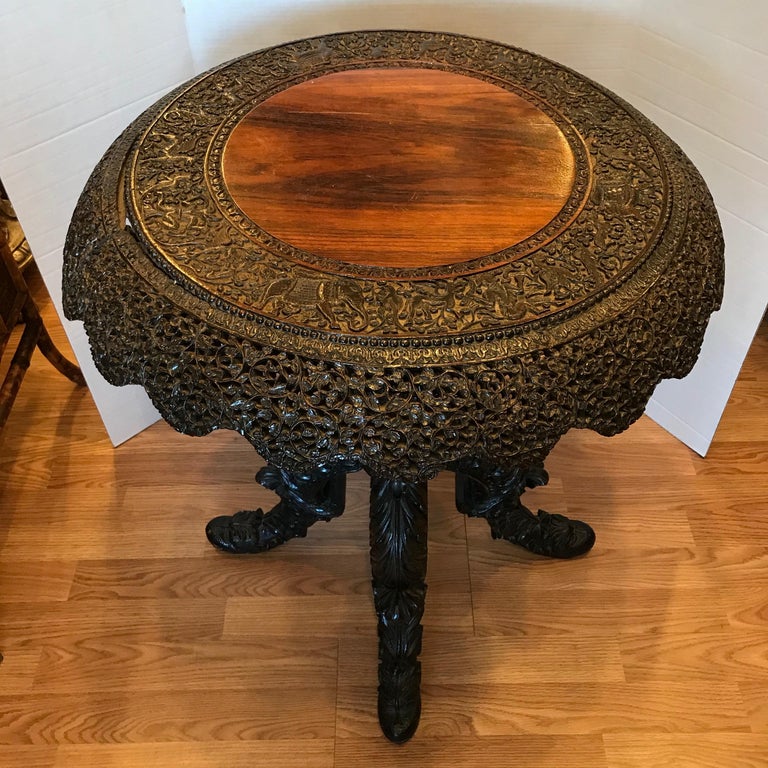 19th Century Anglo, Indian Tea Table at 1stDibs