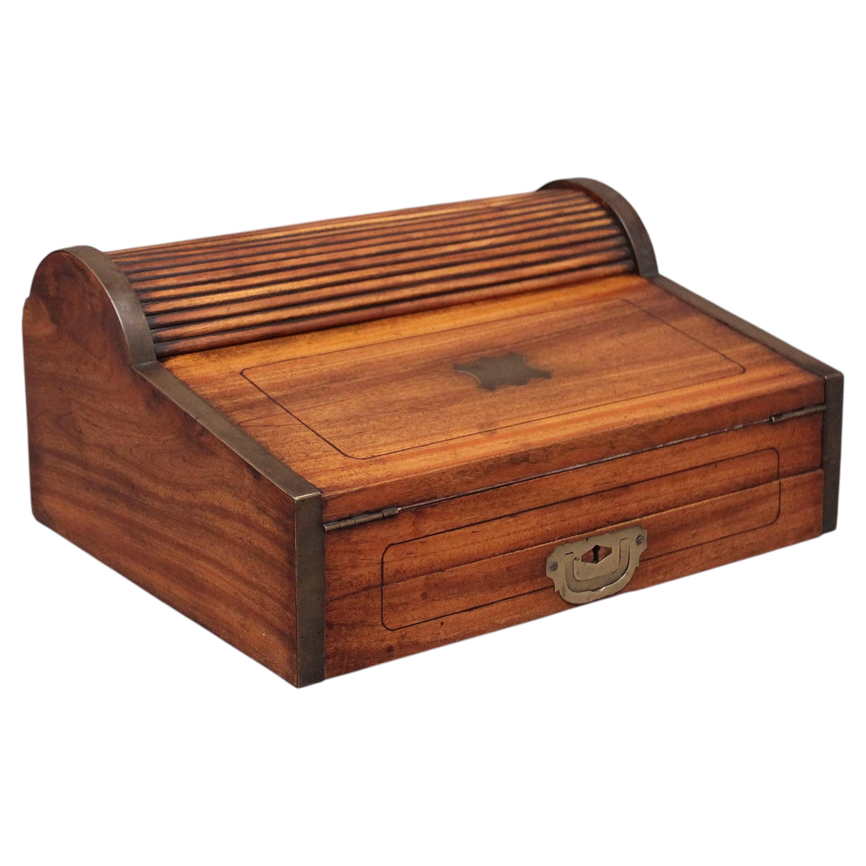 Antique Writing Slope, English, Walnut, Correspondence Box, Regency ...
