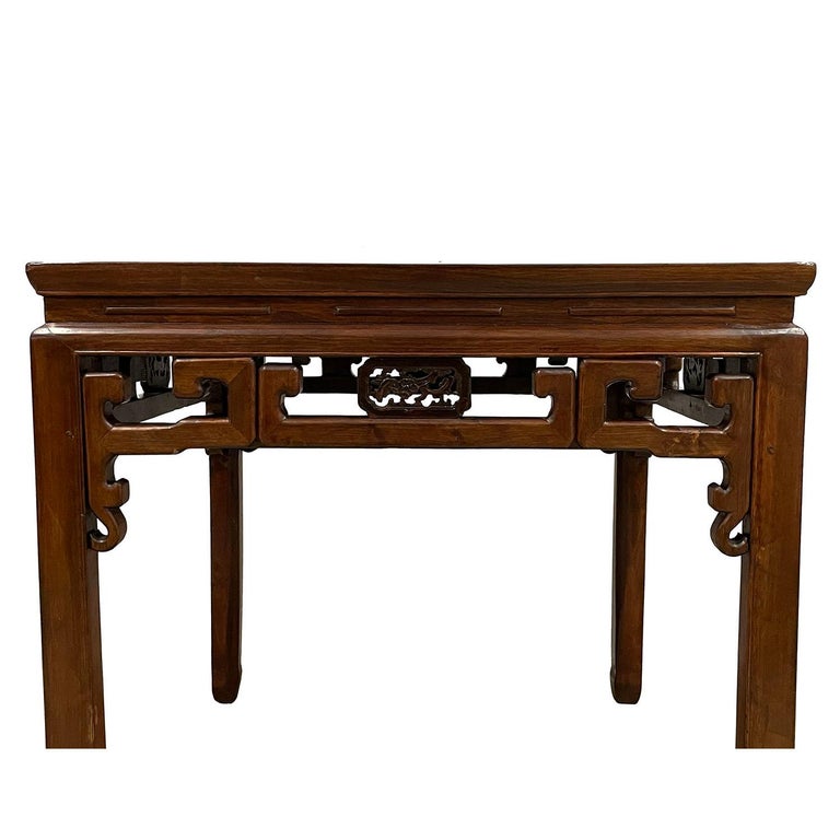 19th Century Antique Chinese Square Dining Table For Sale at 1stDibs
