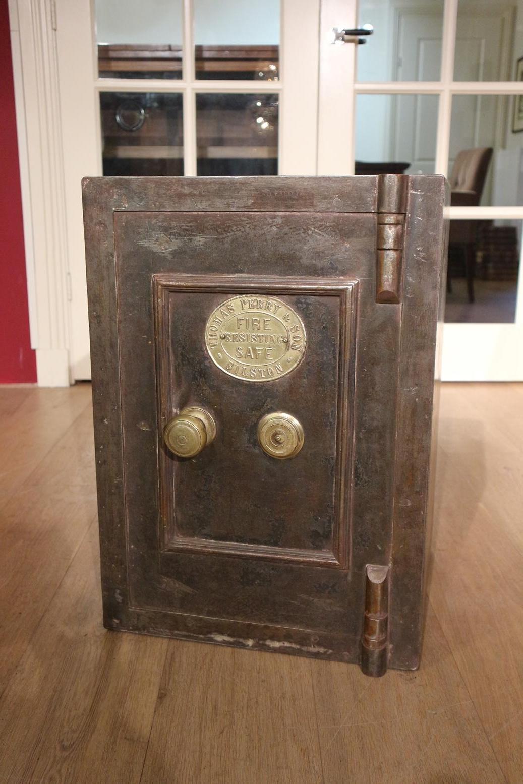 19th Century Antique English Safe at 1stDibs | thomas perry and son ...