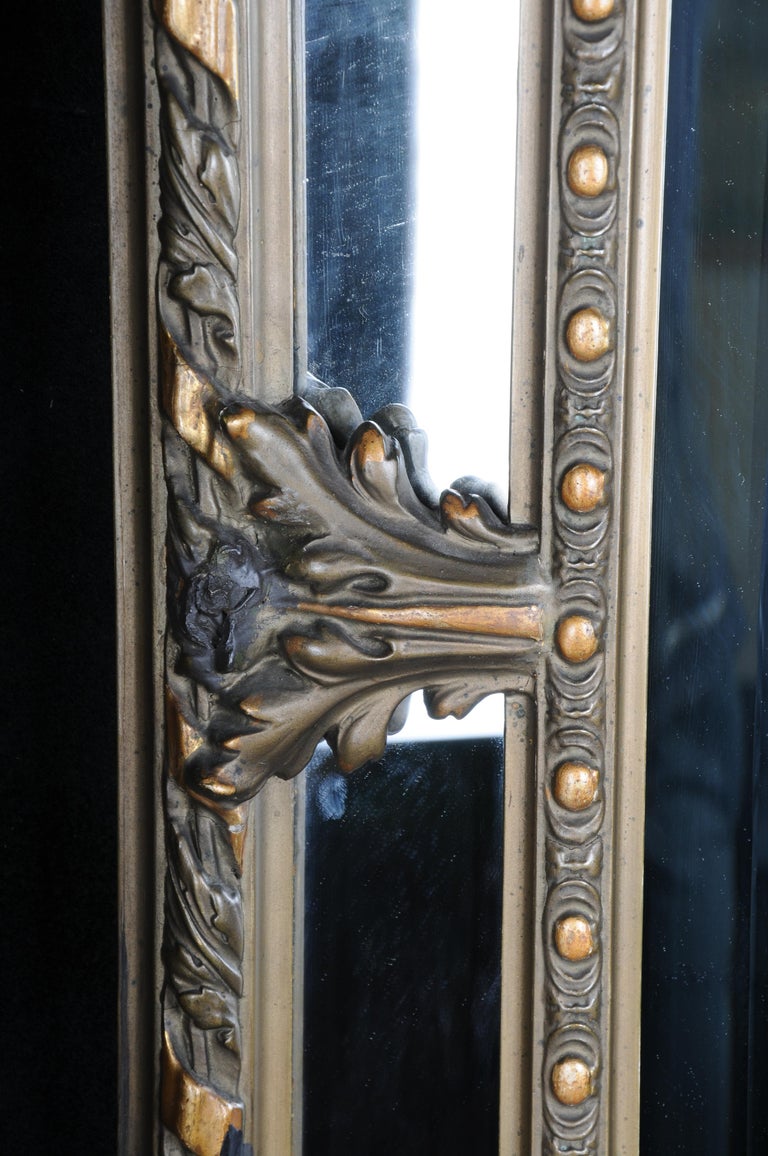 19th Century Antique Historicism Mirror, Around 1870, Gilded For Sale ...