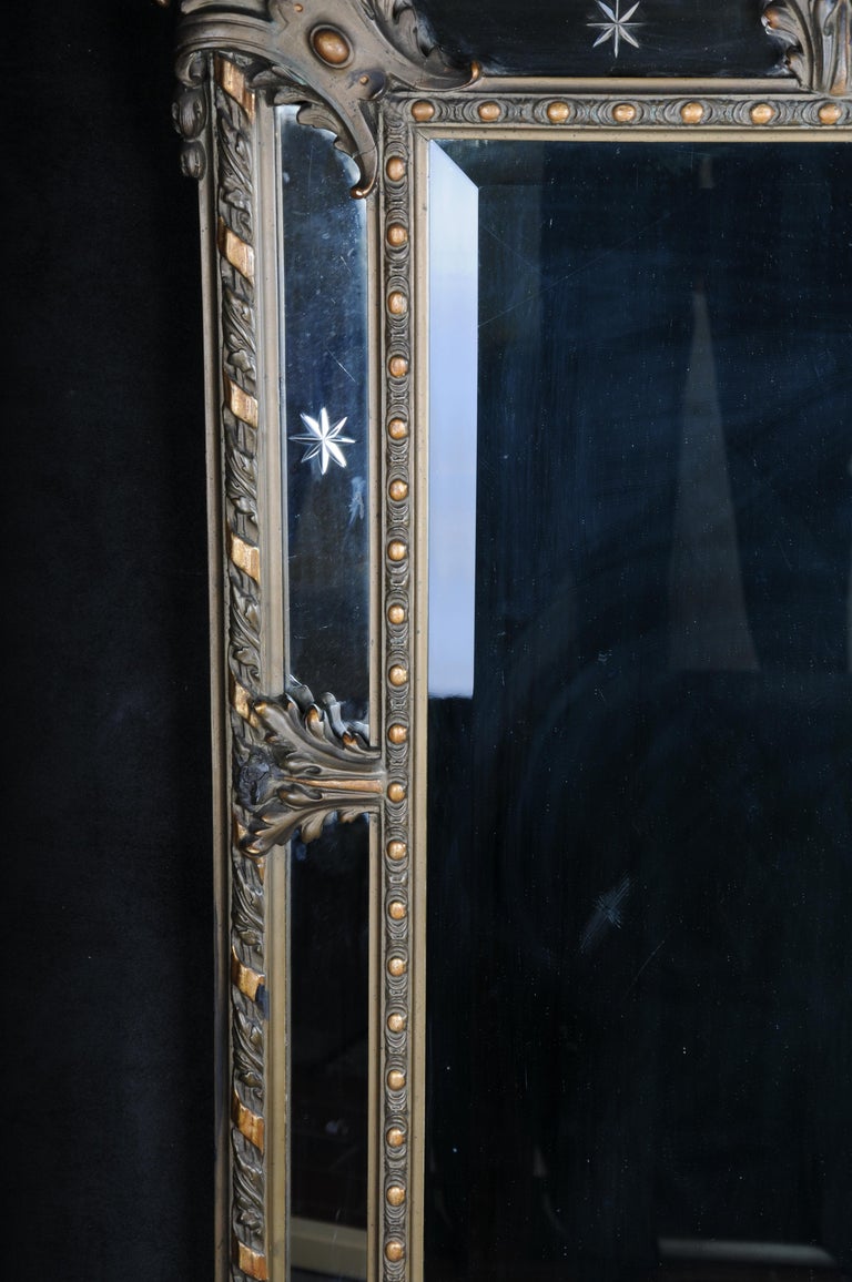 19th Century Antique Historicism Mirror, Around 1870, Gilded For Sale ...