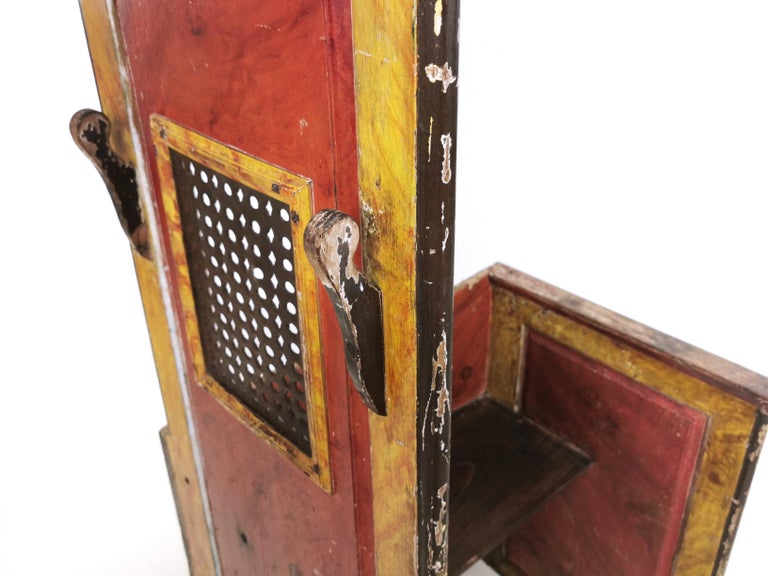 19th Century Antique Italian Priest's Confessional Booth at 1stDibs