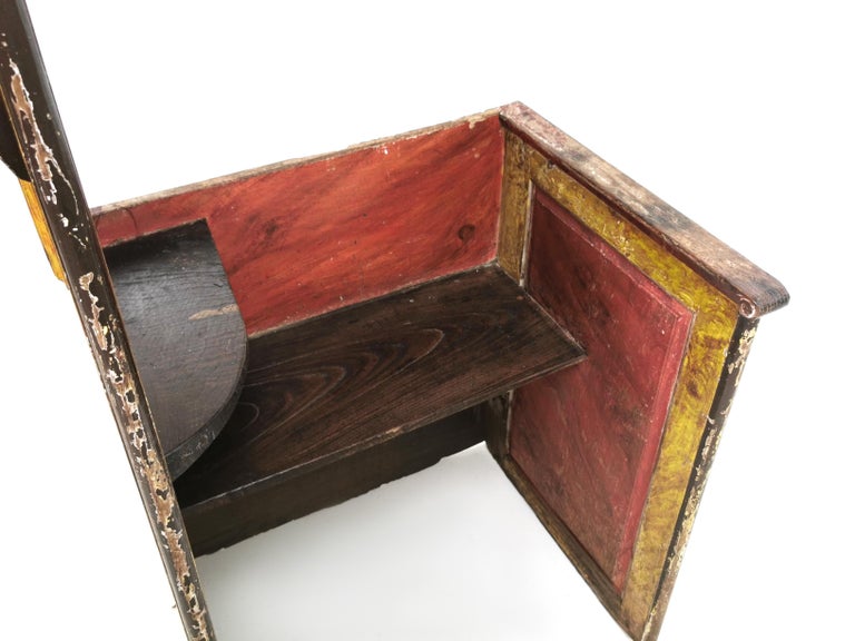 19th Century Antique Italian Priest's Confessional Booth at 1stDibs