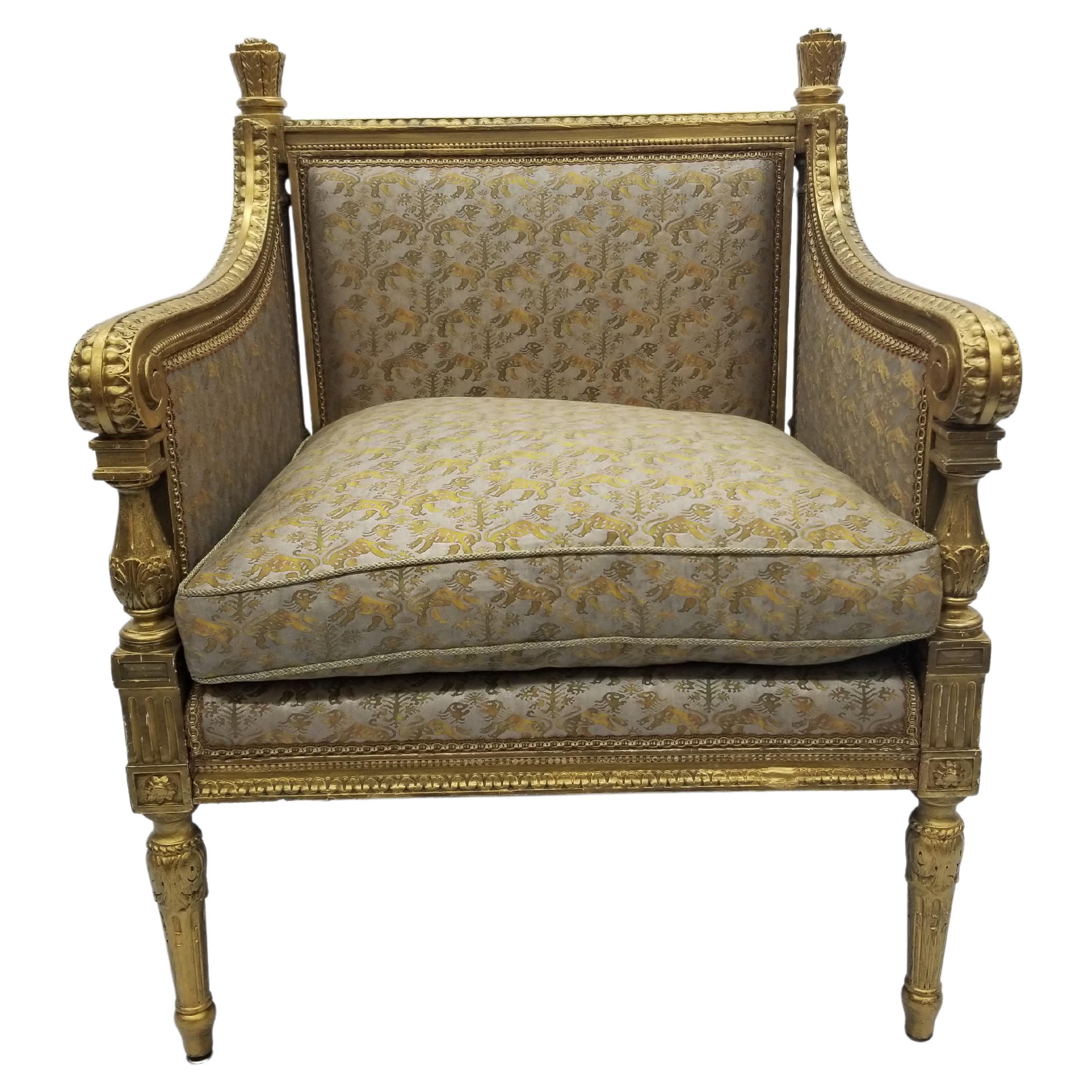 Antique French Oak Throne Armchair Louis XIV Barley Twist Renaissance ...