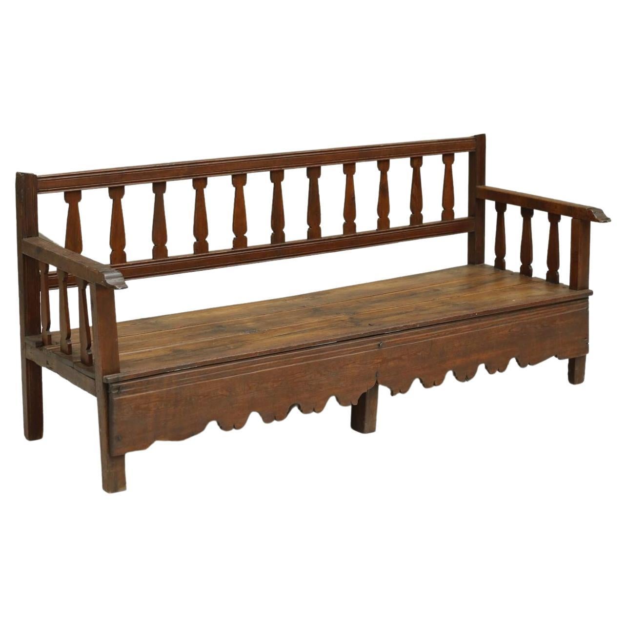 Antique 19th Century European Bench at 1stDibs