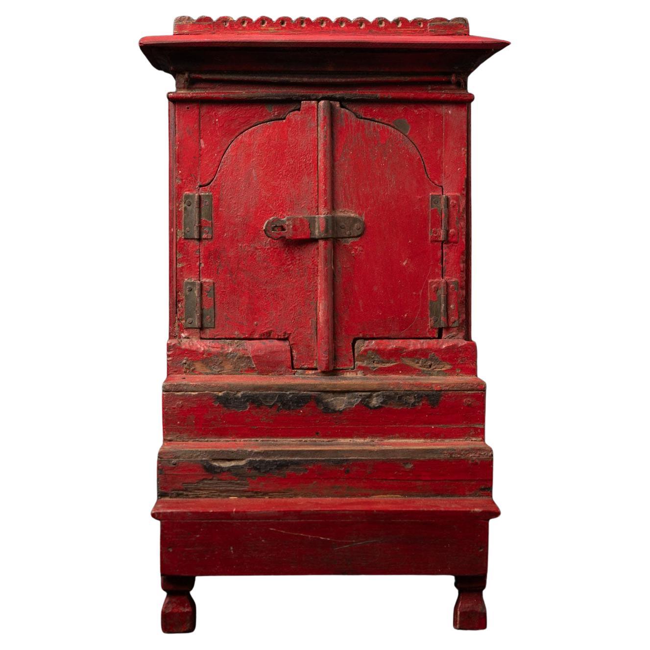 19th century Antique wooden Indian temple from India - OriginalBuddhas ...