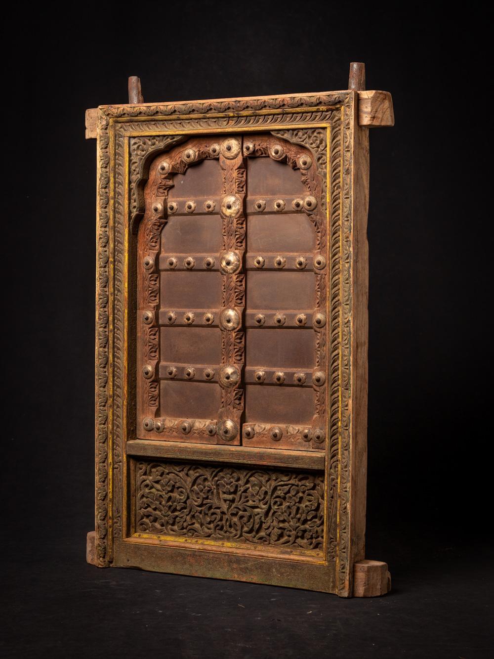 19th century antique wooden Indian window frame - OriginalBuddhas at ...