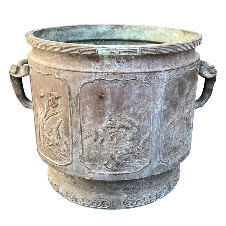 19th Century Archaic Chinese Bronze Gui or Ritual Food Vessel, Marked ...