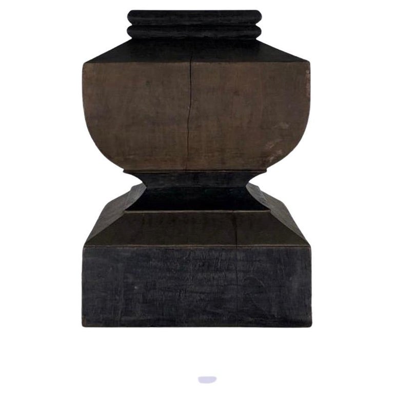 19th Century Architectural Wood Plinth For Sale at 1stDibs