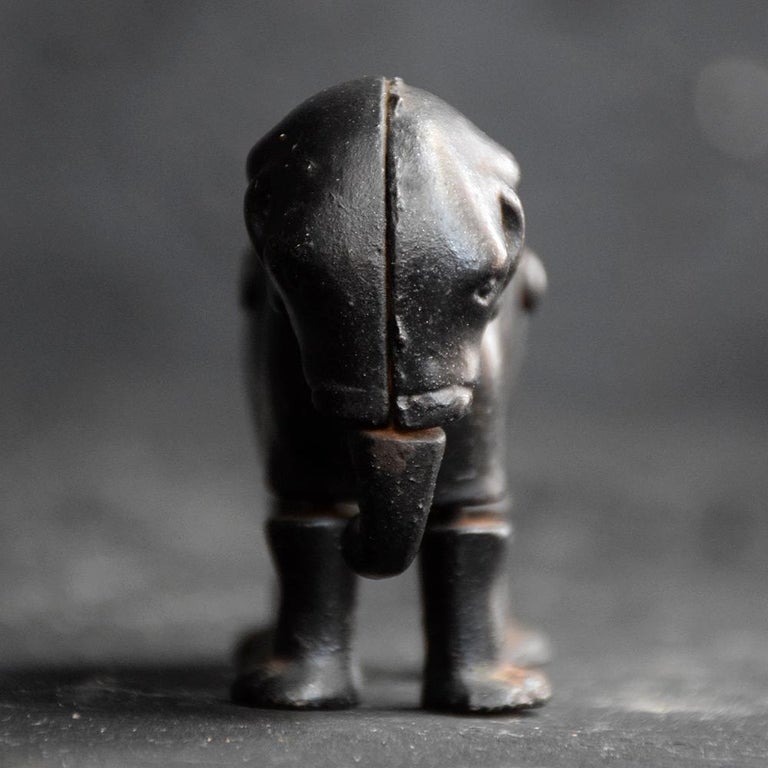19th Century Articulated Ives USA Elephant Balancing Toy at 1stDibs