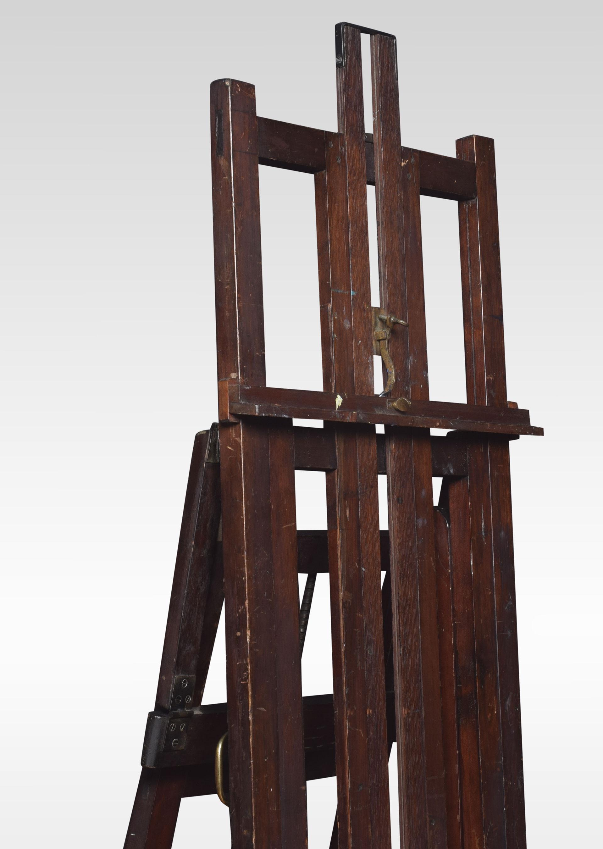 19th Century Artist’s Easel by G. Gent of Bayswater at 1stDibs ...