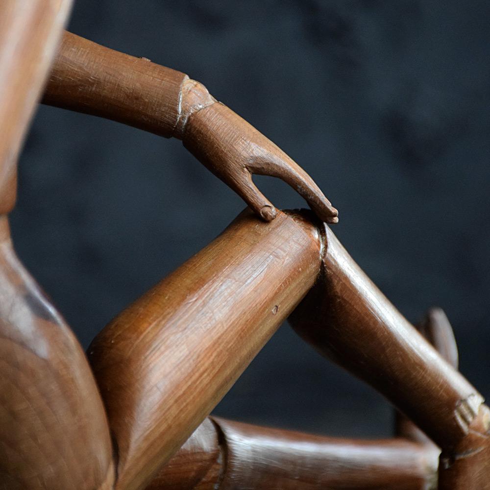 19th Century Artists Pine Lay Figure For Sale at 1stDibs