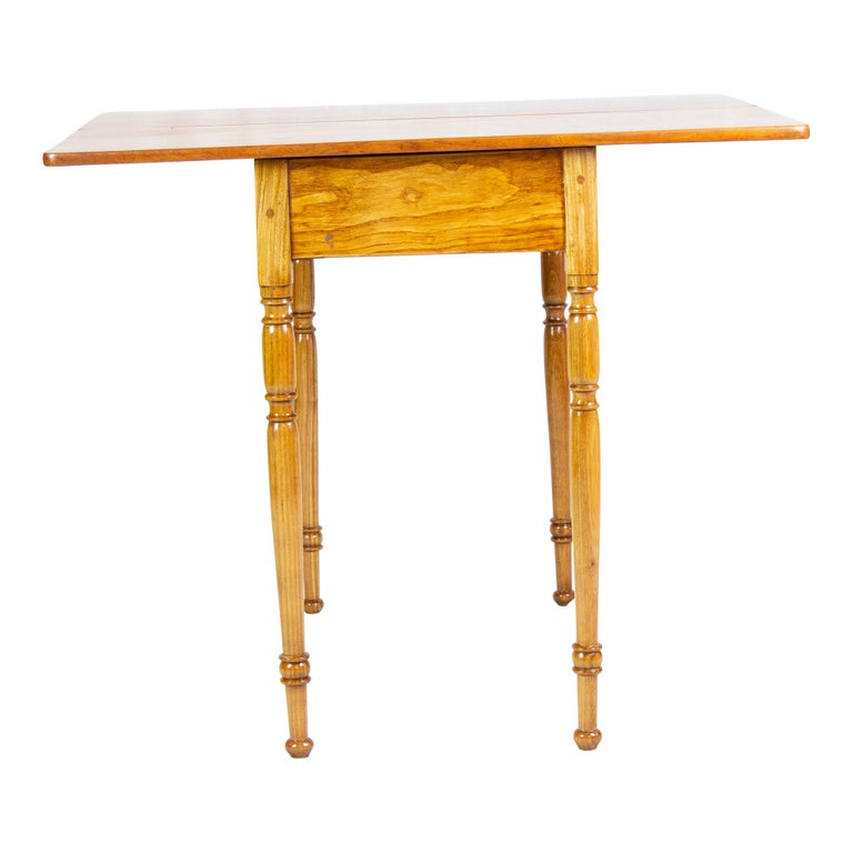 19th Century, Ash Wood Late Biedermeier Game Table For Sale at 1stDibs