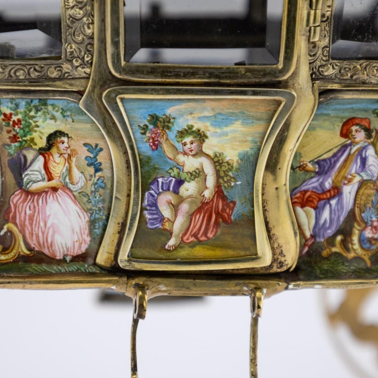 19th Century Austrian Solid Silver-Gilt and Enamel Carriage, Vienna ...