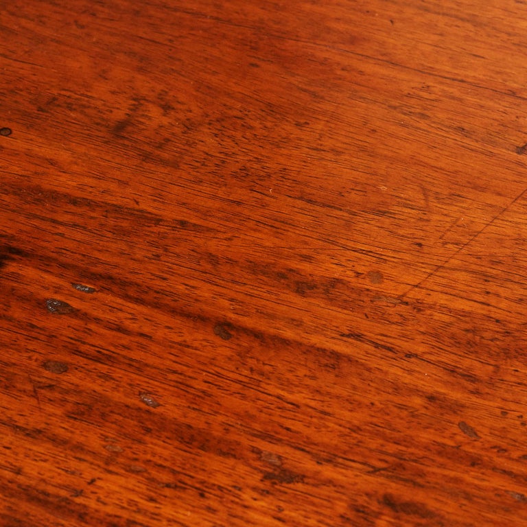 19th Century Baluster Center Table in Narra Hardwood For Sale at 1stDibs