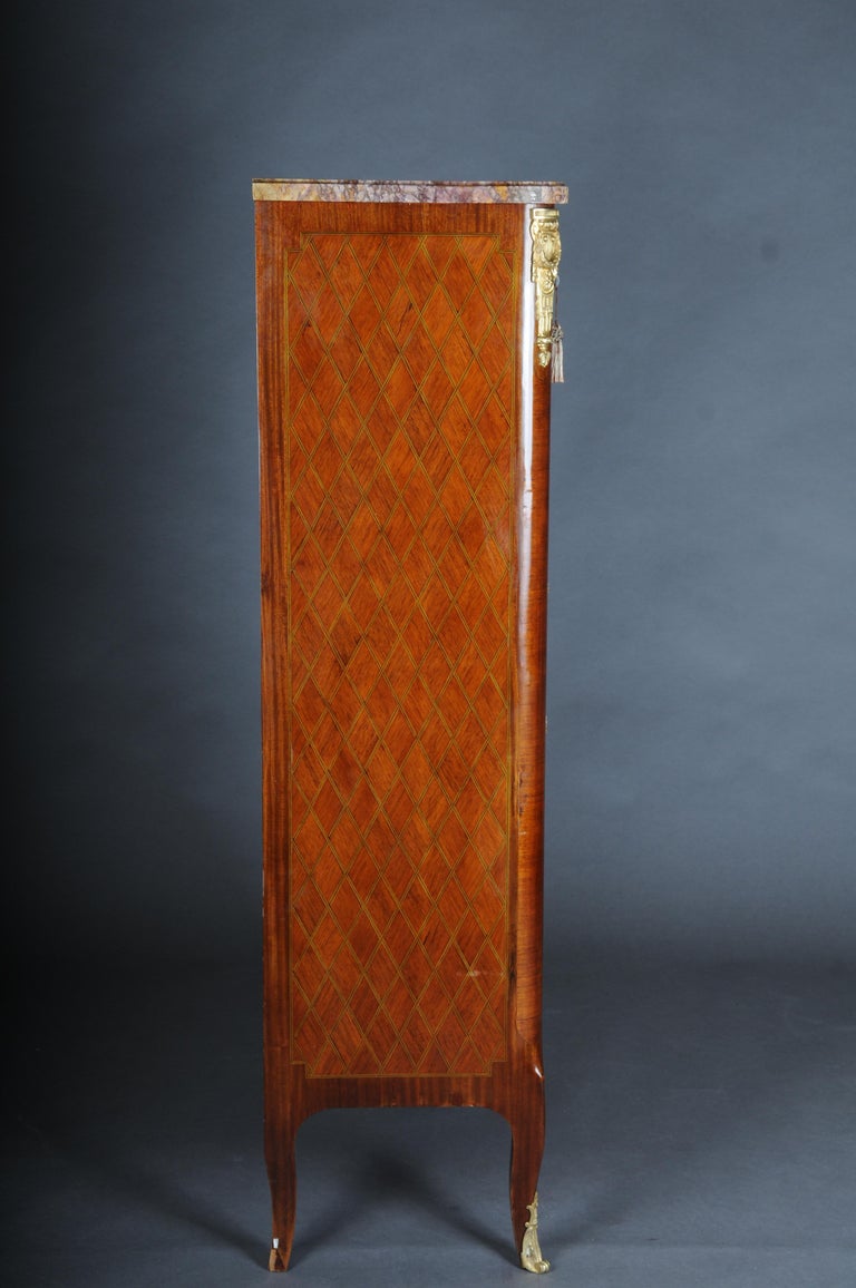 19th Century Beautiful High Chest of Drawers / Chiffoniere, Louis XVI ...