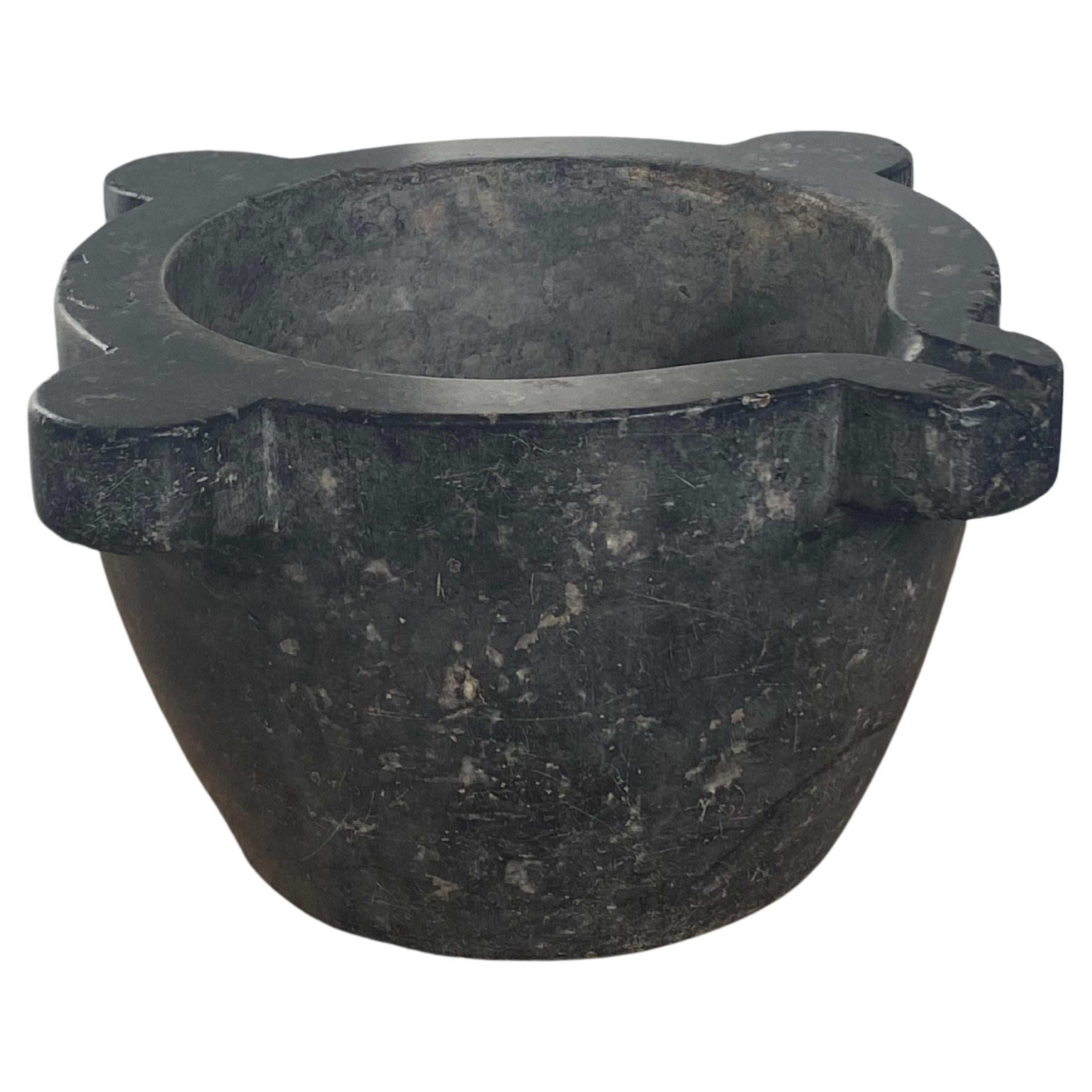 Heavily Weathered Vintage Smelting Pot For Sale at 1stDibs