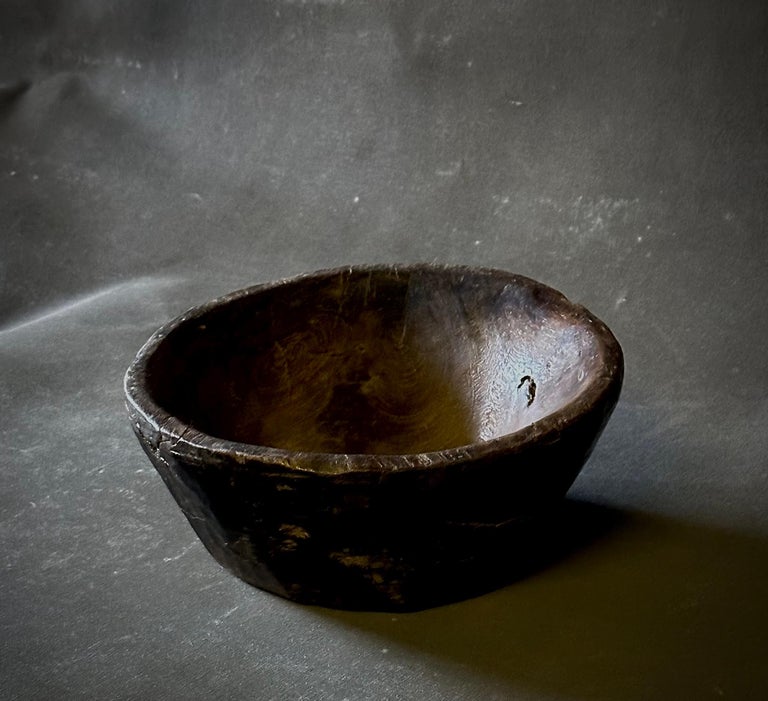 19th Century Belgian Wooden Bowl For Sale at 1stDibs