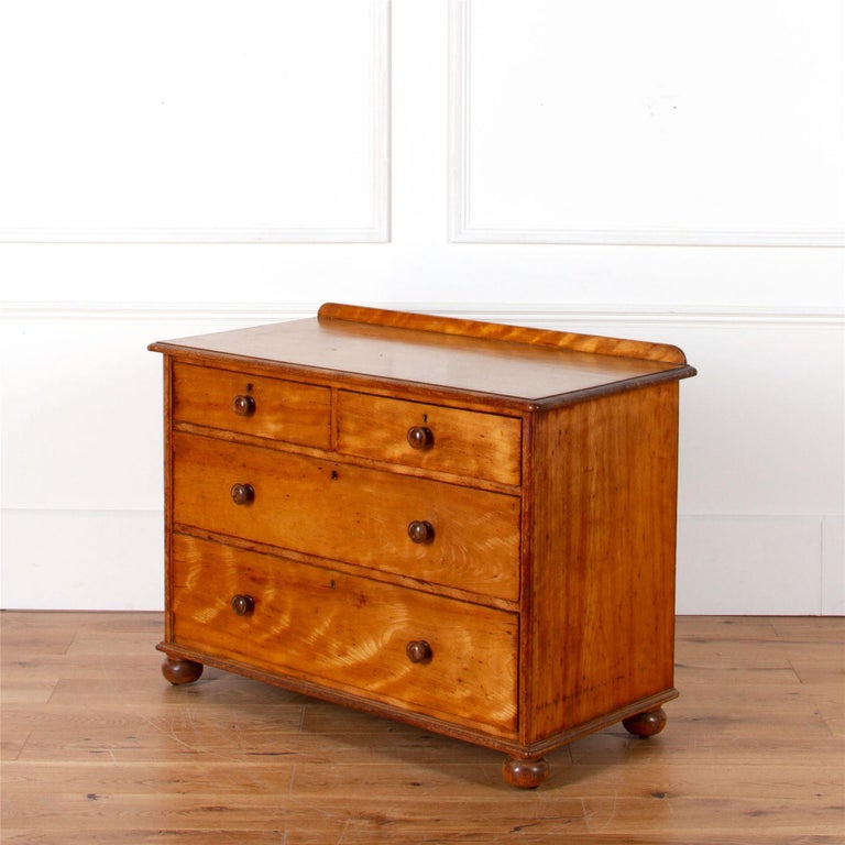 19th Century Birch Chest of Drawers at 1stDibs