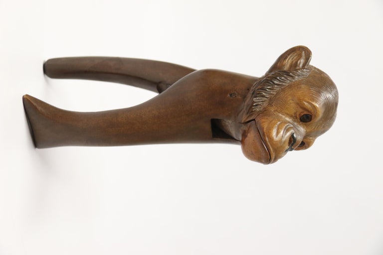 19th Century Black Forest Nutcracker in the Form of a Monkey, circa ...
