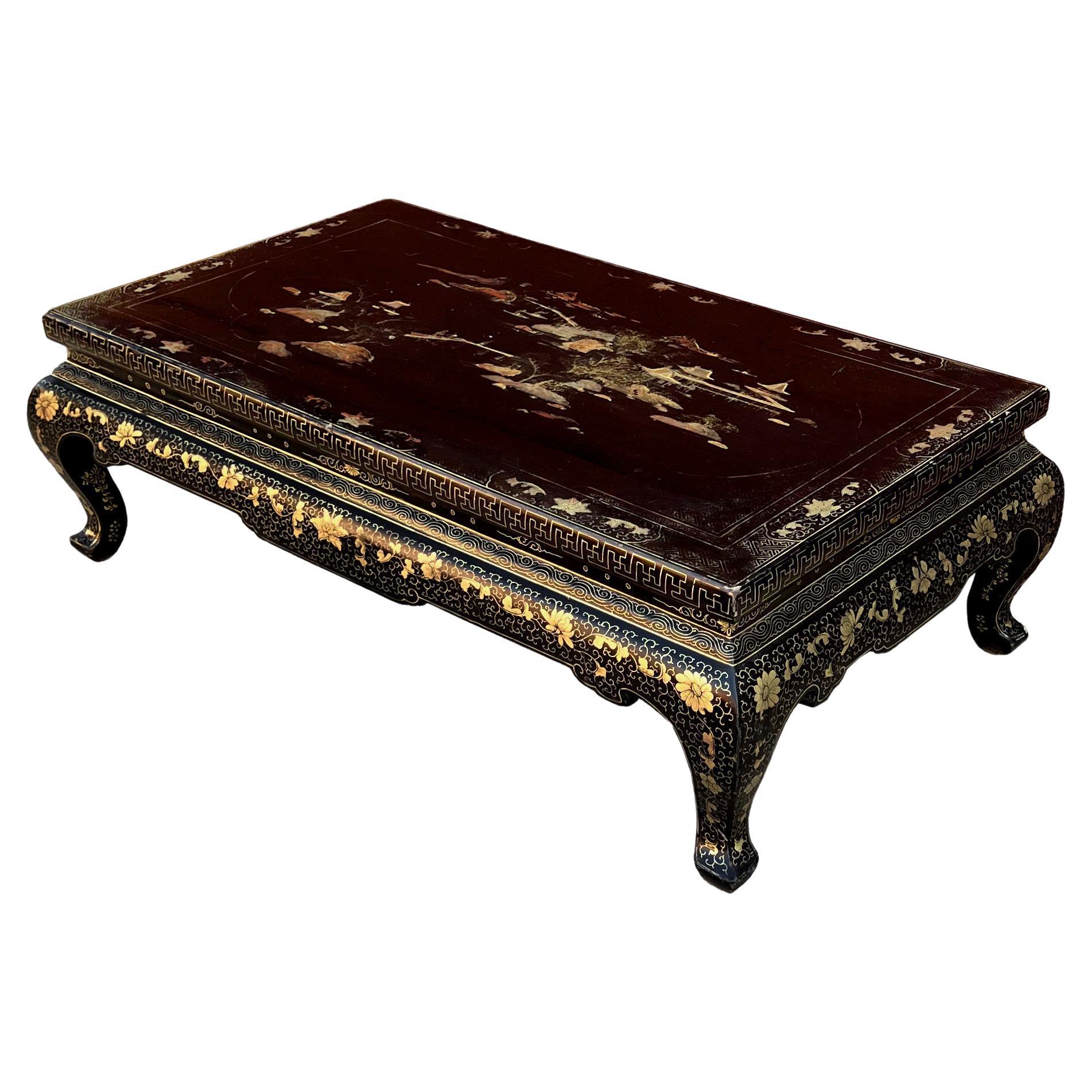 19th Century Japanese Wakasa Lacquer Table For Sale at 1stDibs