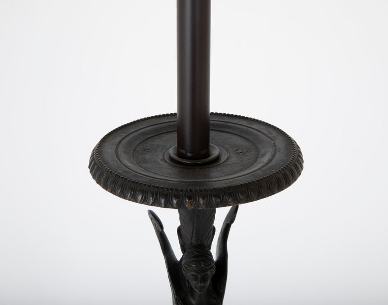 19th Century Black Wrought Iron Floor Lamp at 1stDibs | black wrought ...