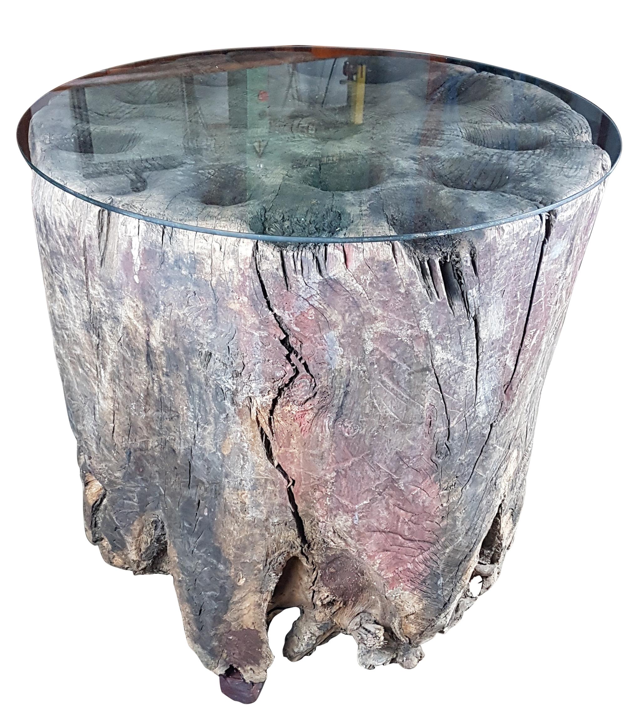 19th Century Blacksmiths Dishing Stump in Sycamore For Sale at 1stDibs ...