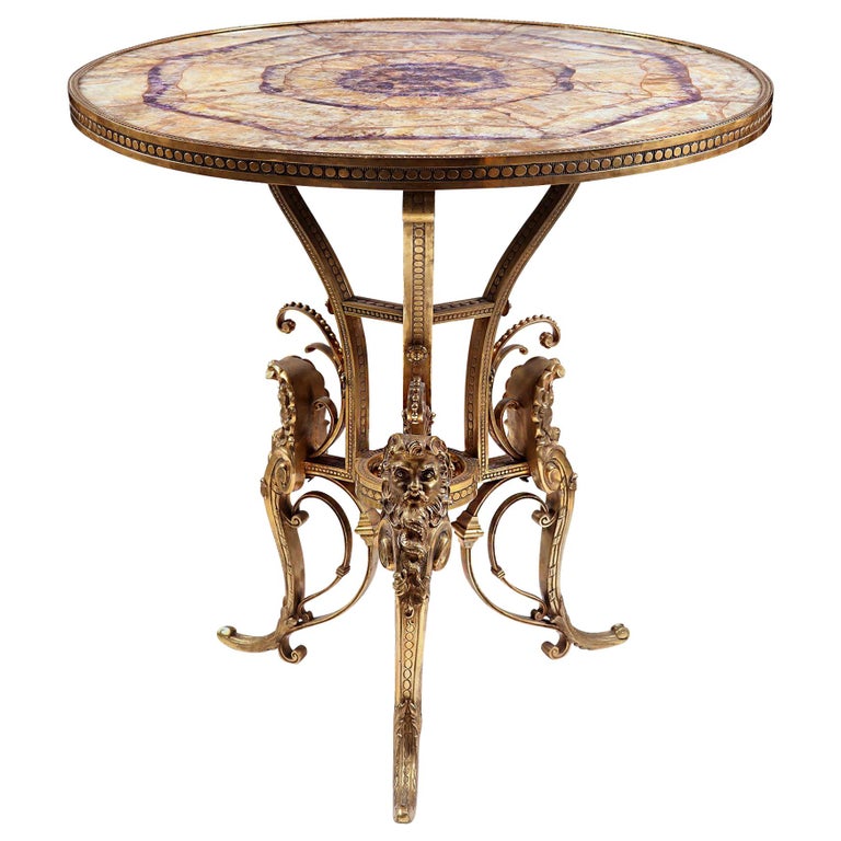 19th Century Blue John Center Table For Sale at 1stDibs