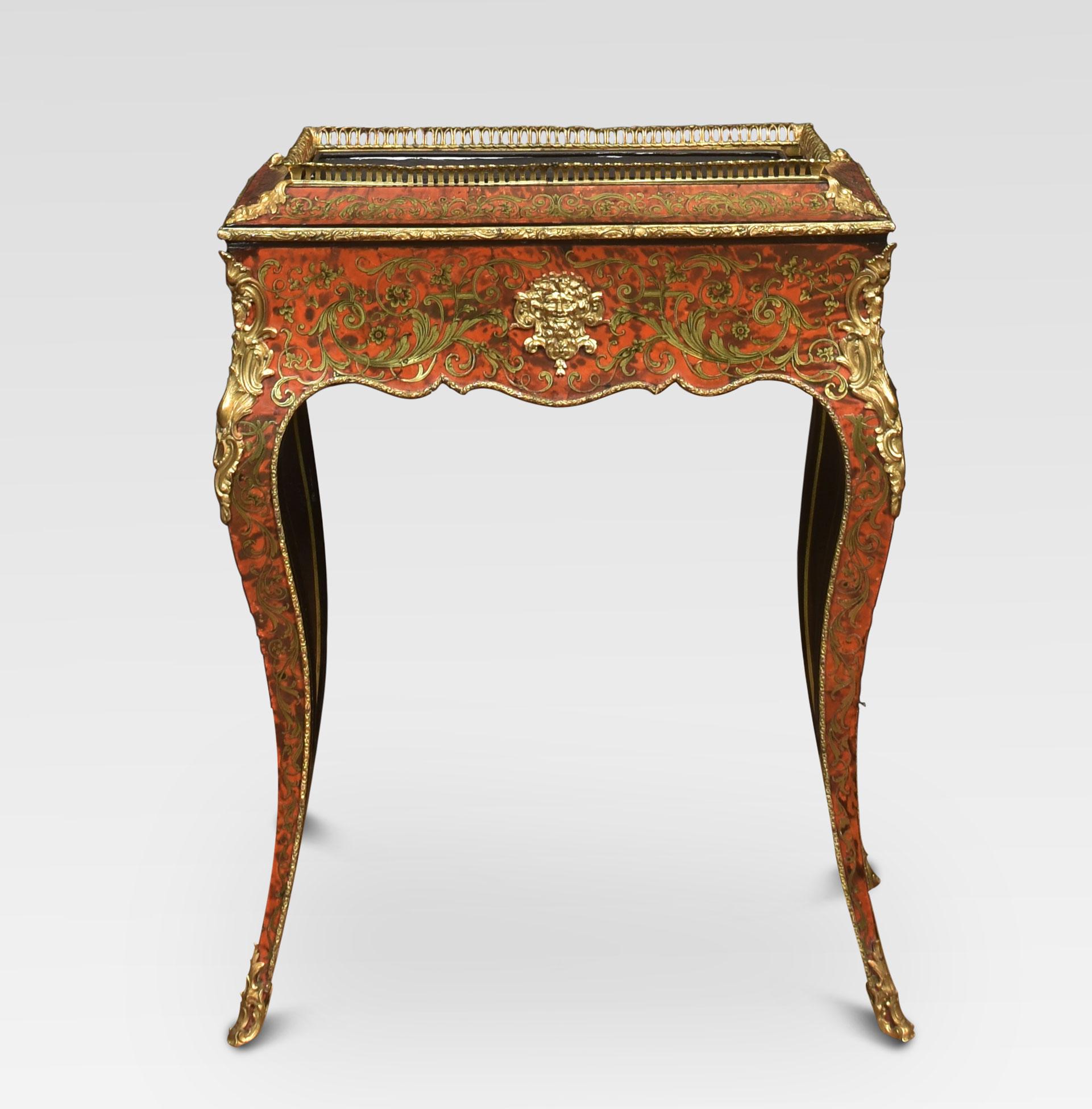 19th Century Boulle Work Jardiniere For Sale at 1stDibs