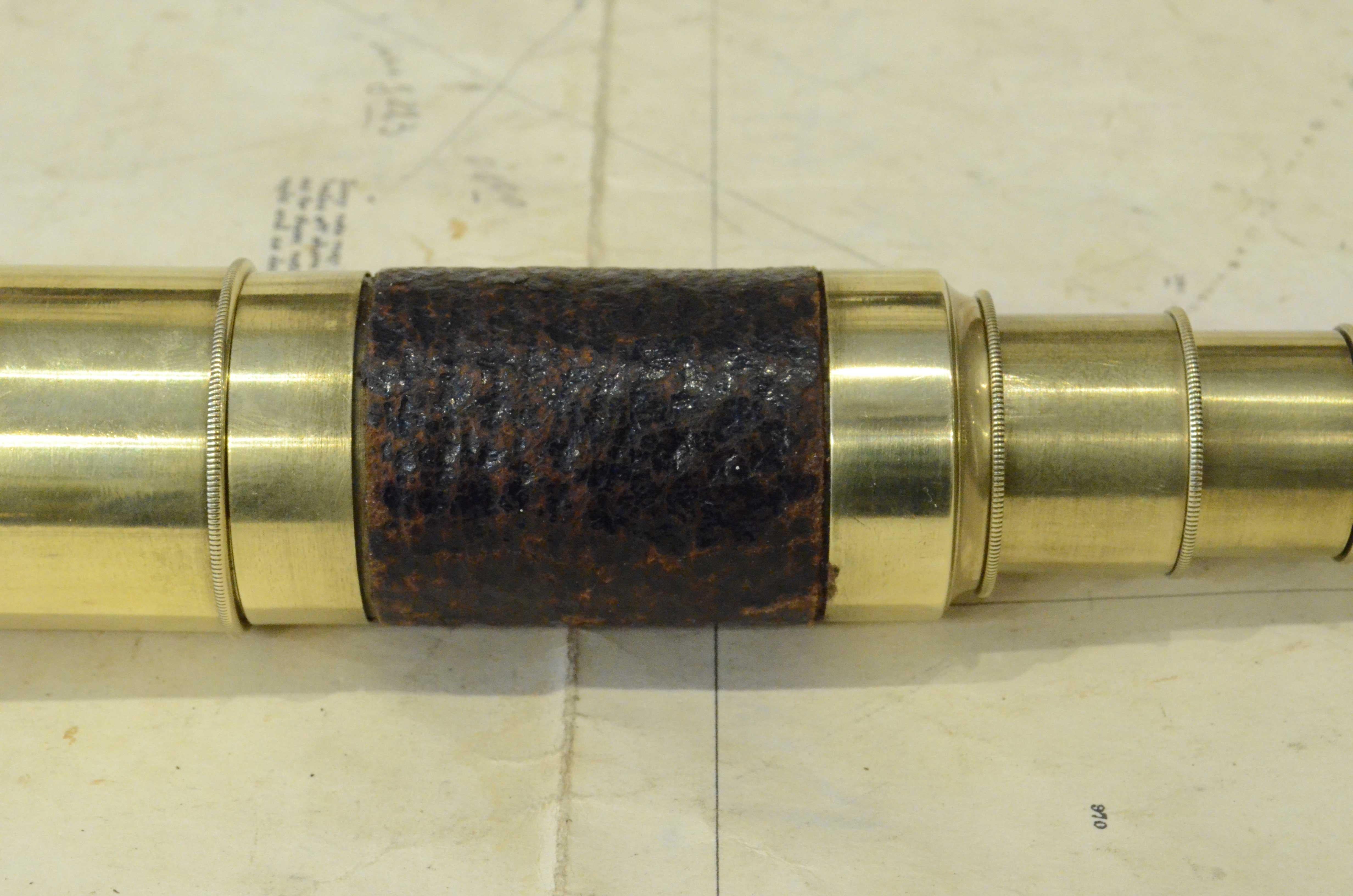 19th Century Brass Telescope Antique Marine Navigation Instrument For ...