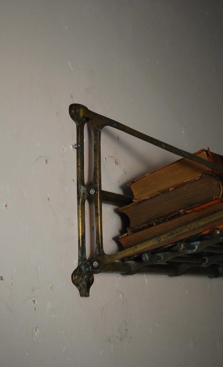 19th Century Brass Train Car Luggage Rack at 1stDibs