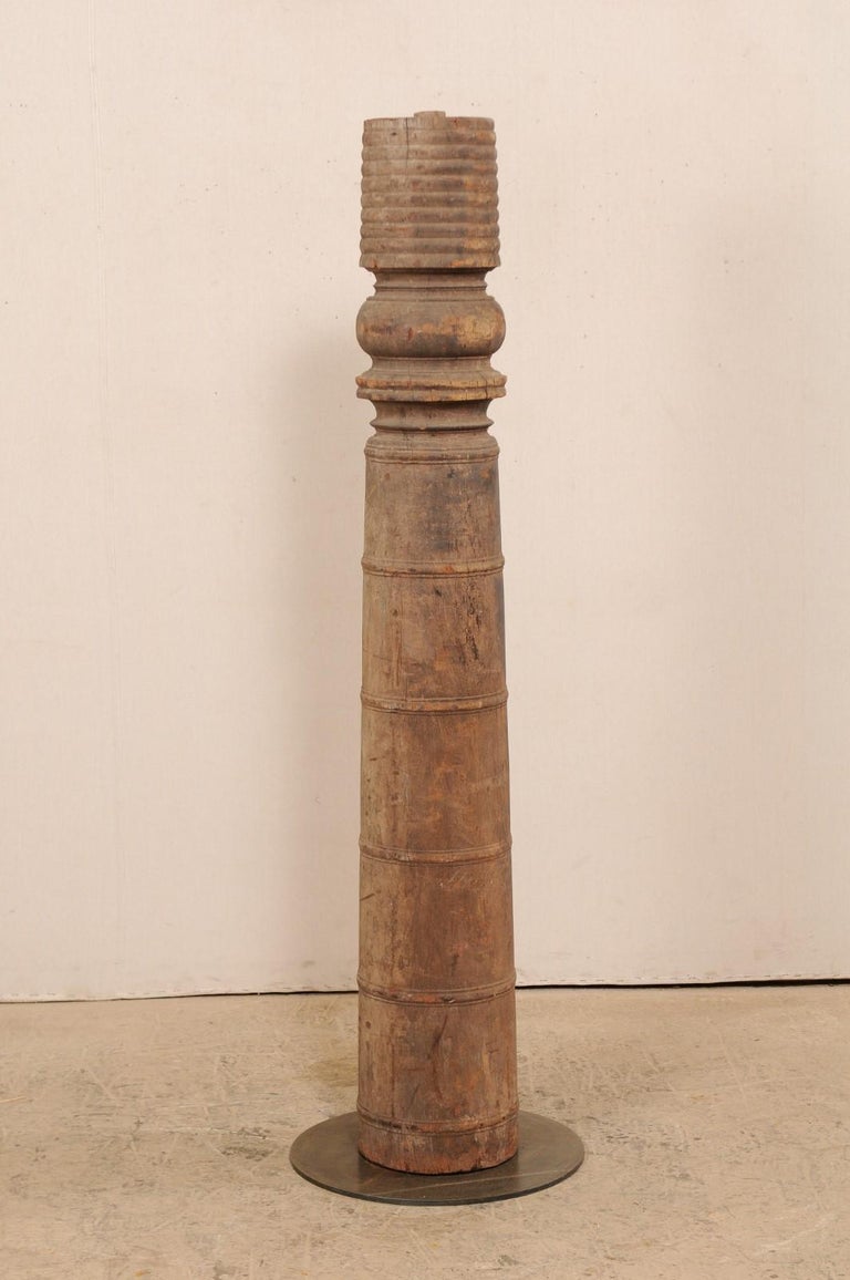 19th Century British Colonial Architectural Column on Stand at 1stDibs