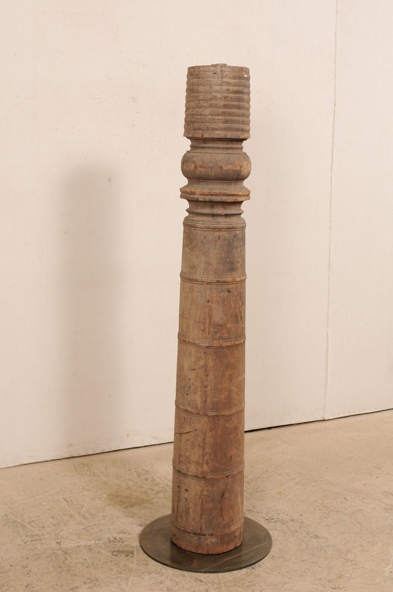 19th Century British Colonial Architectural Column on Stand at 1stDibs