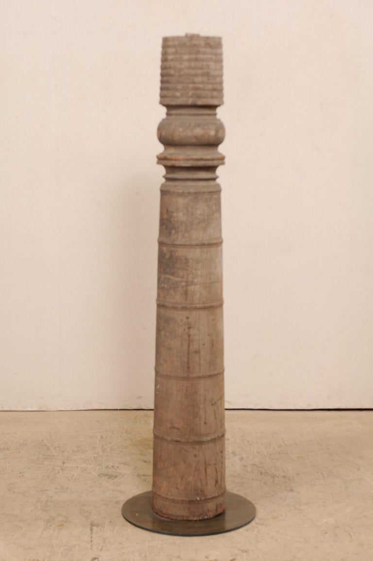 19th Century British Colonial Architectural Column on Stand at 1stDibs